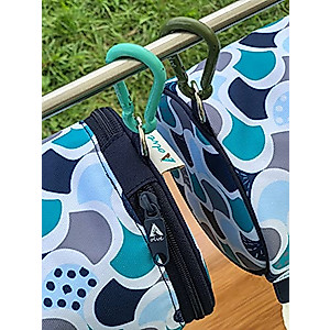 Olve Kitchen Paper Towel Holder Hanging Paper Towel Dispenser Cover for Kitchen, Camping Outdoor (Mint)