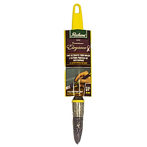 Richard 13418 Elegance Trim Brush with Soft Grip Handle, 3/4"