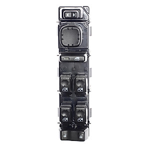 Standard Motor Products DWS-220 Power Window Switch with Fixed Pedals and w/o Auto Folding Mirrors – THIS SWITCH REQUIRES ON-VEHICLE PROGRAMMING BEFORE USE. PROFESSIONAL INSTALLATION RECOMMENDED