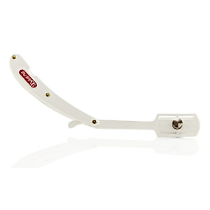 Daune Double Edge Safety Razor/Shavette White/White