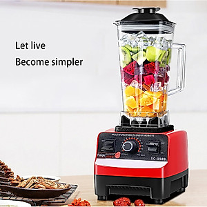 Heavy Duty Professional Blender, Peak 2200W Commercial Grade Bar Blender With 70Oz Container For Shakes, Smoothies, Ice Crushing, Frozen Fruits, Soups, Dry Grinding (White)