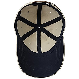 Tommy Hilfiger Men's Logo Dad Baseball Cap, Tommy Stone, One Size