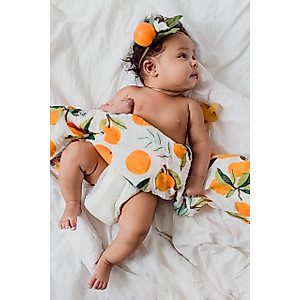 Clementine Kids Muslin Infant Swaddles (Clementine)