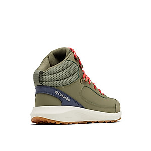 Columbia Women's Trailstorm Peak Mid Hiking Shoe, Stone Green/Nocturnal, 9