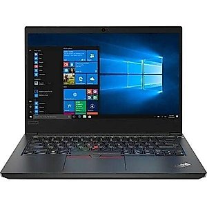 Lenovo ThinkPad E14 14" FHD 1080p IPS Business Laptop (Intel 4-Core i7-10510U, 16GB DDR4 RAM, 256GB SSD) Type-C (DisplayPort, Power Delivery), Webcam, Fingerprint, Windows 10 Pro IST HDMI Cable