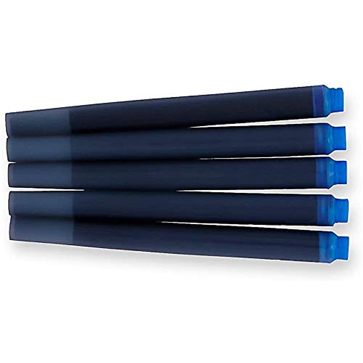 Parker Quink Washable Ink Fountain Pen Refill Cartridges, 10 Blue Ink Refills (3016031PP) (10 Cartridges, Blue)