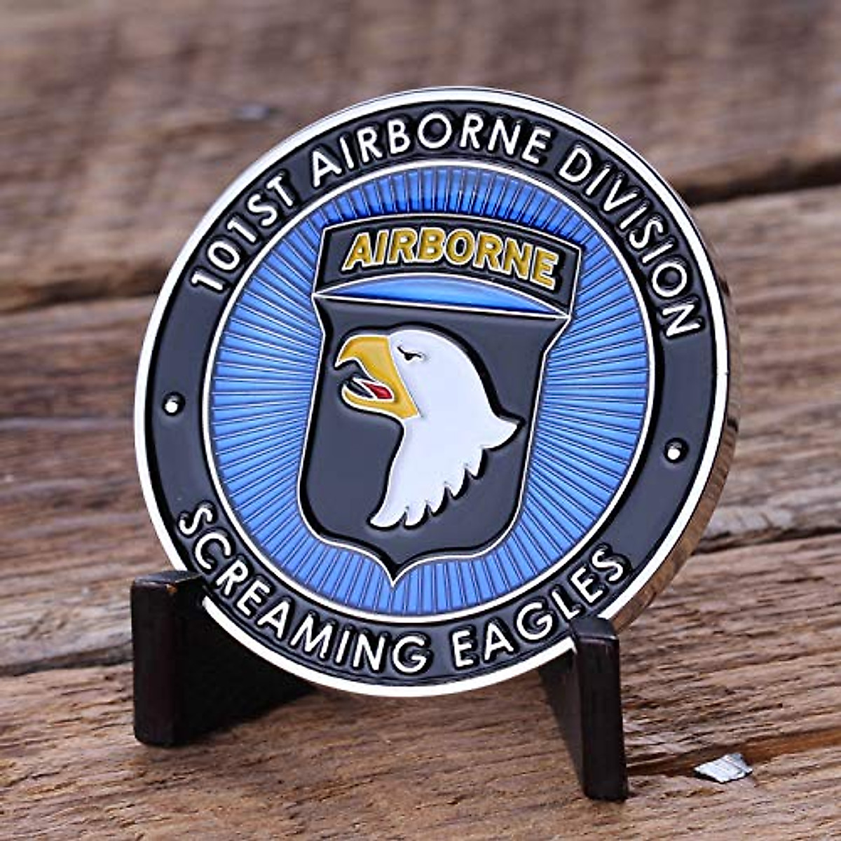 101st U.S. Army Airborne Challenge Coin! Amazing US Army Custom Coin, 101st Airborne Military Challenge Coin! Designed by Military Veterans! Officially Licensed Product!
