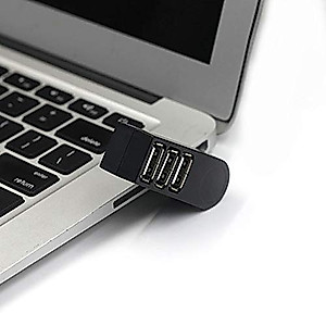 Lysee HDMI Cables - 270 Degree Rotatable High Speed 3 Ports USB HUB 2.0 USB Splitter Adapter for Notebook Tablet Computer PC Peripherals - (Length: as pic)