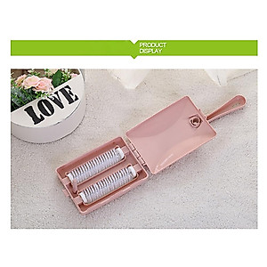 Srutueo 4 Pcs Carpet Crumbs Table Brush Handheld Double Roller Sweepers for Home Bedroom Office Carpet Debris