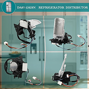 DA97-12628N Refrigerator Lever Dispenser Assembly For RF31FMEDBSR/AA-03 RF31FMEDBWW/AA-00 Refrigerator Water and Ice Dispenser Lever Compatible with Samsung Refrigerator Part