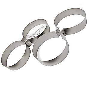 Scuba Choice Tech Diving Stainlee Steel Twin Tank Mounting Bands - Pair