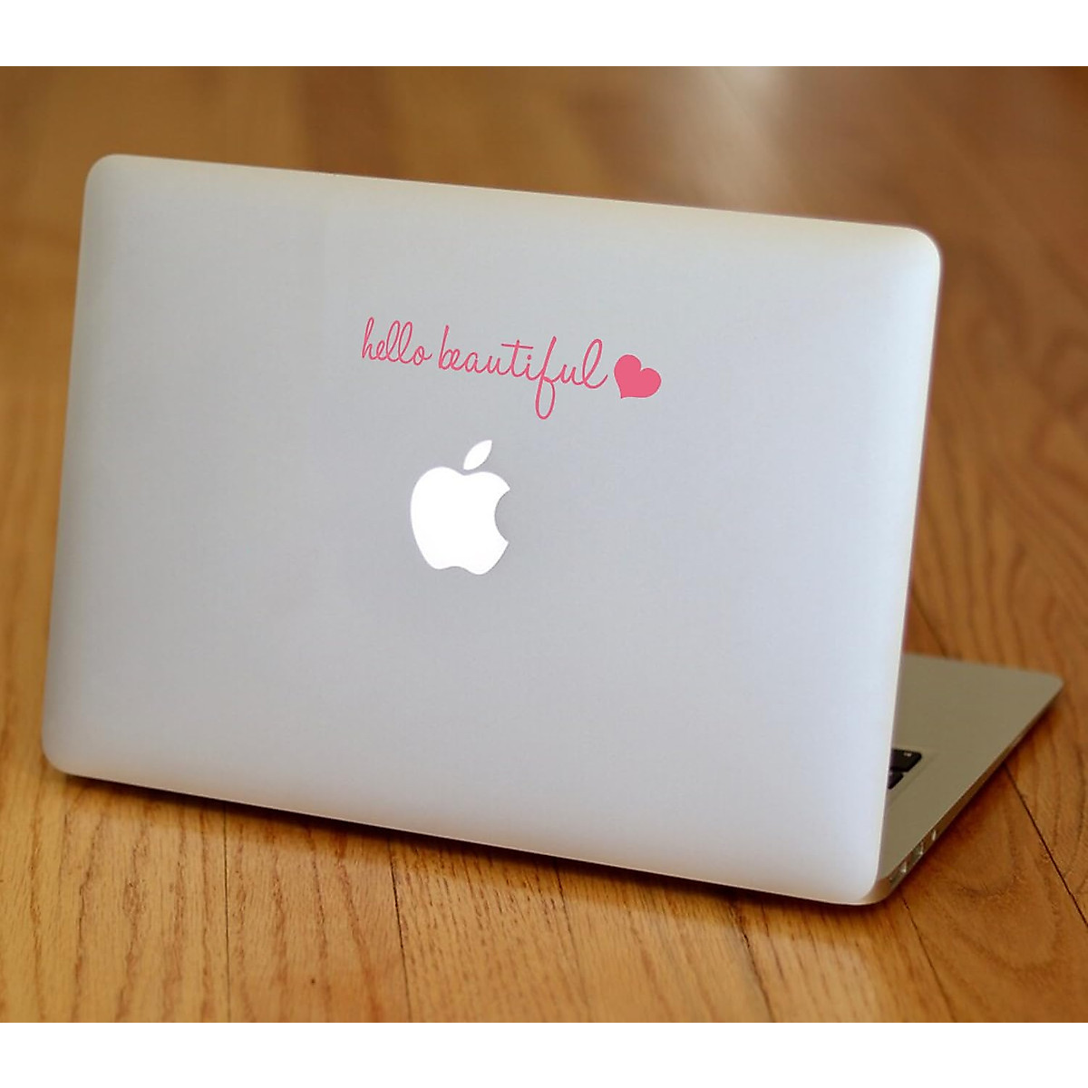 3x Hello Beautiful Rearview Mirror Decal,Vinyl Pink Car Decals For Women,Vanity Mirror Stickers,Girl Car Decal Gifts,Car Window Decal,Car Mirror Pink Sticker,Car Window Decal, Self Affirmations Decal