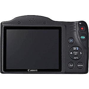Canon PowerShot SX420 is Wi-Fi Digital Camera (Black) with 128GB Card + Case + Flash + Battery + Charger + Tripod + Kit (Renewed)