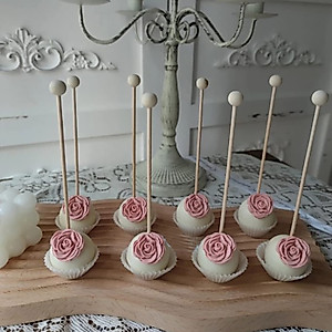 Mujiang Rose Flower Silicone Molds Daisy Fondant Mold Flower Orchid Cake Decorating Molds Set Of 4