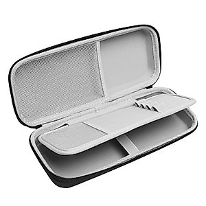 MOSISO Stethoscope Case, Stethoscope Storage Bag Case Travel Organizer Compatible with 3M Littmann Classic III/Lightweight II S.E/Cardiology IV/MDF Acoustica Stethoscopes and Accessories, Black