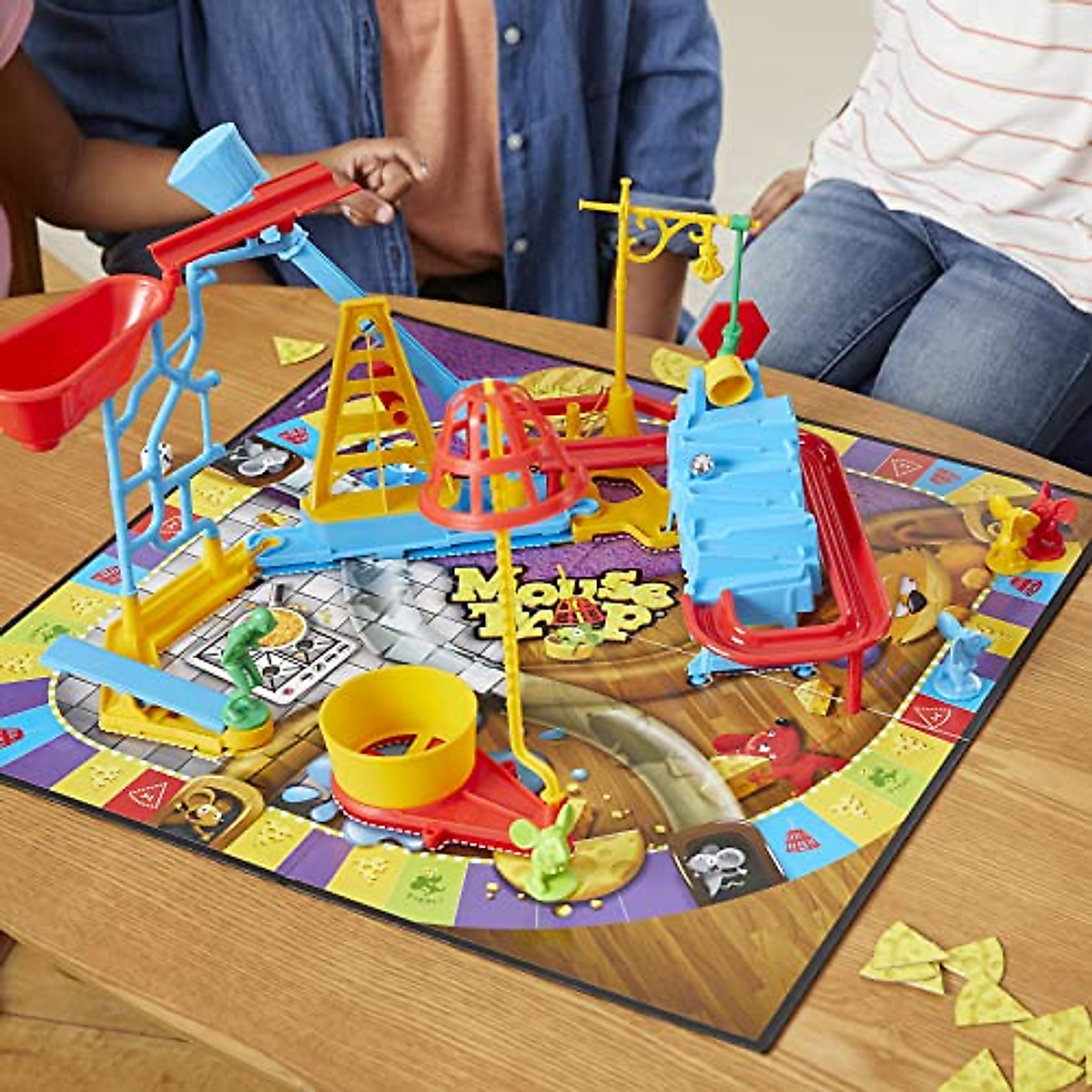 Hasbro Gaming Mouse Trap Kids Board Game, Family Board Games for Kids, Easier Set-Up Than Previous Versions, Kids Games for 2-4 Players, Kids Gifts, Ages 6 and Up