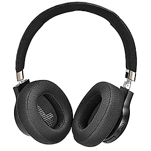 Live 650 BTNC E65BTNC Ear Cushion, Replacement Ear Pads Compatible with JBL E65 E65BTNC / Duet NC / Live 650BTNC Live 660 BTNC Headphones (650 Fabric Mesh)