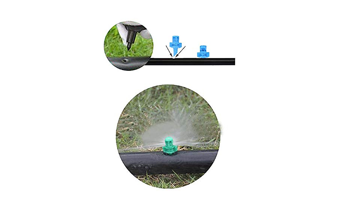 90 Pcs 90/180/360 Angle Garden Sprinklers | Lawn Irrigation