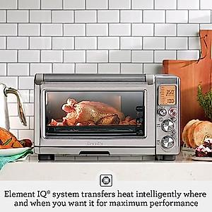 Breville Smart Oven Pro Toaster Oven, Black Sesame, BOV845BKS