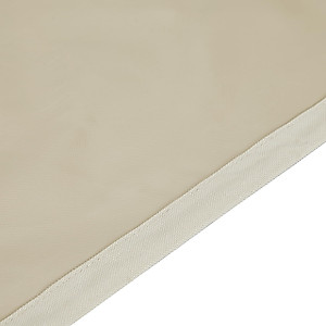 Crosley Furniture Patio Furniture Covers, Waterproof 3-Piece Cover Set for Outdoor Chairs and Bistro Table, Tan