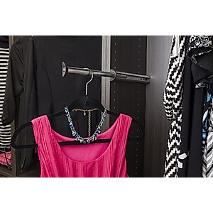 Hardware Resources 355V-PC Telescoping Valet Rod, Polished Chrome