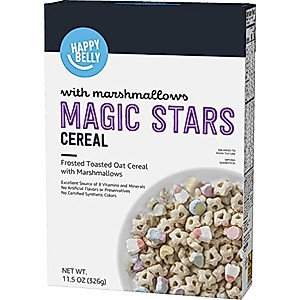 Amazon Brand, Happy Belly Magic Stars Cereal, Marshmallows, 11.5 Oz