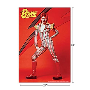 Aquarius David Bowie - Glam Poster 24 x 36in