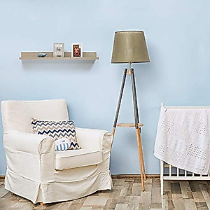 InPlace 48" W x 4.5" D x 3.5" H Driftwood Picture Ledge Shelf 9602062E