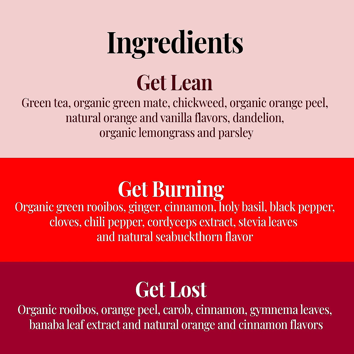 The Republic of Tea - Get Lost Stackable Tea Tin, 42 Tea Bag, Tin | Caffeinated