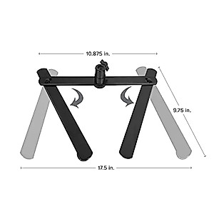 LimoStudio [2 Pack] LED Light Panel with Gooseneck Extension Adapter, Mini Table Top Light Stand, and Mounting Clamp, Photo Video Lighting Kit, Photo Studio, AGG2205