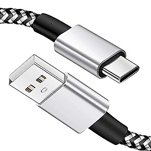 Deegotech Type C Charger 10 ft, USB C Cable Fast Charger, Nylon Braided Long USB C Charger Cord, Phone Charger for Galaxy S10 S9 S8 Plus, Note9 8 A60 A50, Moto G and Other USB C Devices