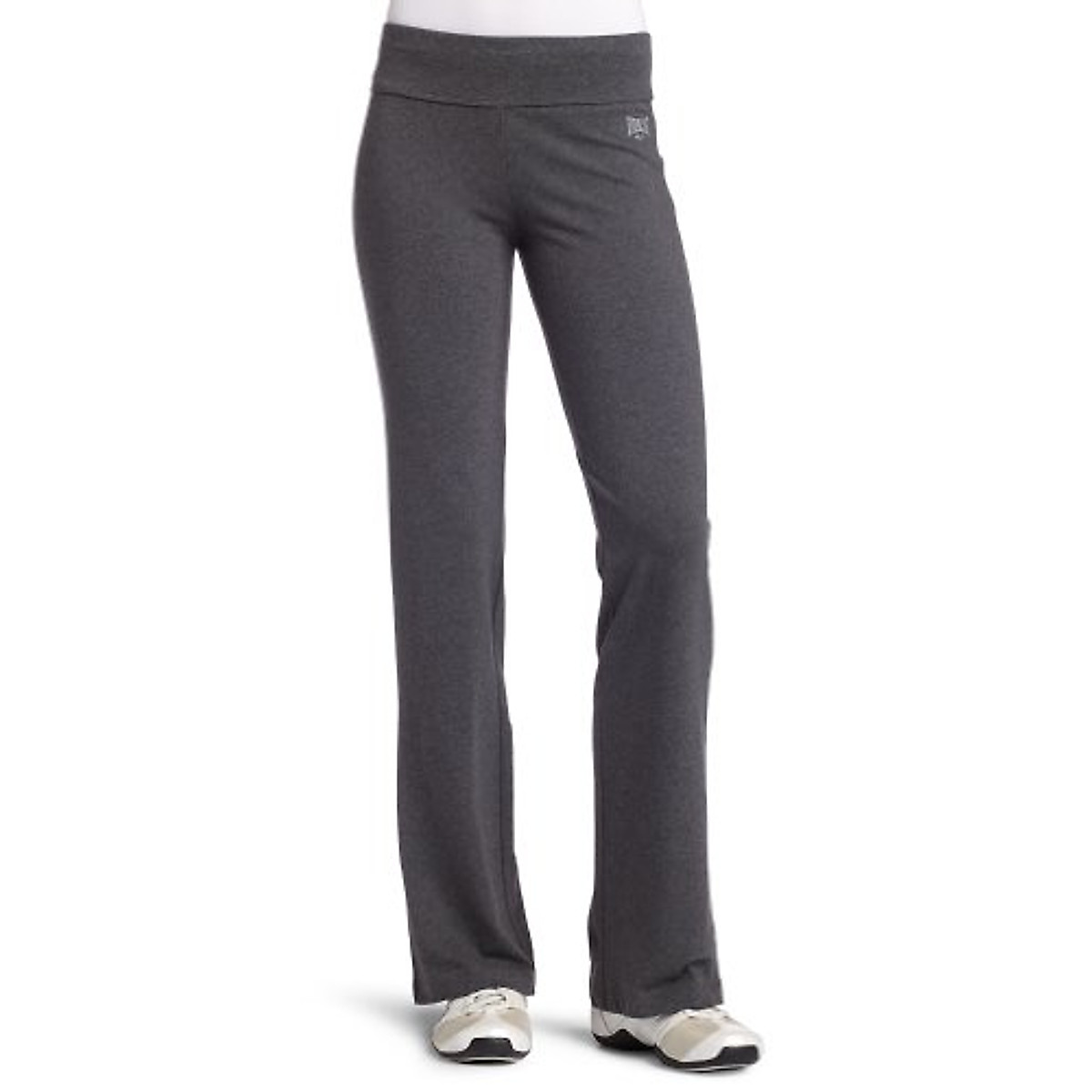 Everlast Women's Bootleg Pant (Charcoal, Large)