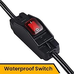 BUGGOFF Outdoor Electric Bug Zapper, 800 SQFT Coverage, 3500 Volts of Power, 20 Watts, Kills Mosquitos Gnats, Flys & More. Damp Rated, Unique 360 Degree Design, 5 Year Warranty, (1PACK)