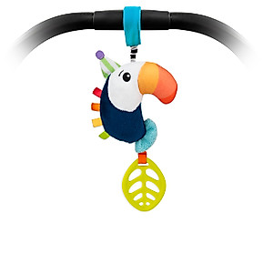 Sassy Toucan Chime | Hanging Developmental Chime Toy | for Ages 0+ Months and Up
