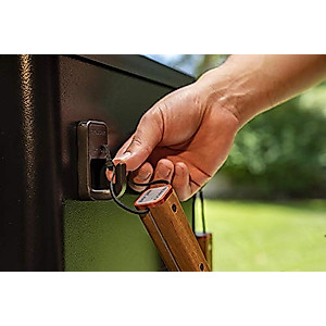 Traeger Pellet Grills BAC536 Magnetic Aluminum Tool Hooks Accessory, Black