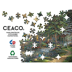 Ceaco - Thomas Kinkade - Willow Wood Chapel - 1000 Piece Jigsaw Puzzle