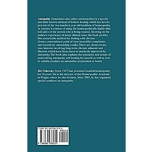 Autopathy: A Homeopathic Journey to Harmony, Healing and Self-Healing with Water and Saliva