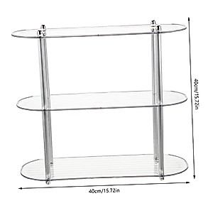 Cabilock Household Detachable for Multi-Function Storage Toiletries Desk Dresser Vanity Multi-Layer Rack Multiple Kitchen Perfume Shelf Organizer Stand Under Bathroom Sink Organization