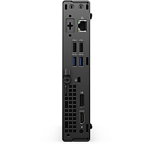 DELL 2022 Newest Optiplex 3080 Micro Form Factor Business Desktop, Intel Core i5-10500T, 32GB RAM, 1TB PCIe SSD, Wi-Fi 6, Bluetooth, Wired Mouse&Keyboard, Windows 11 Pro, Black