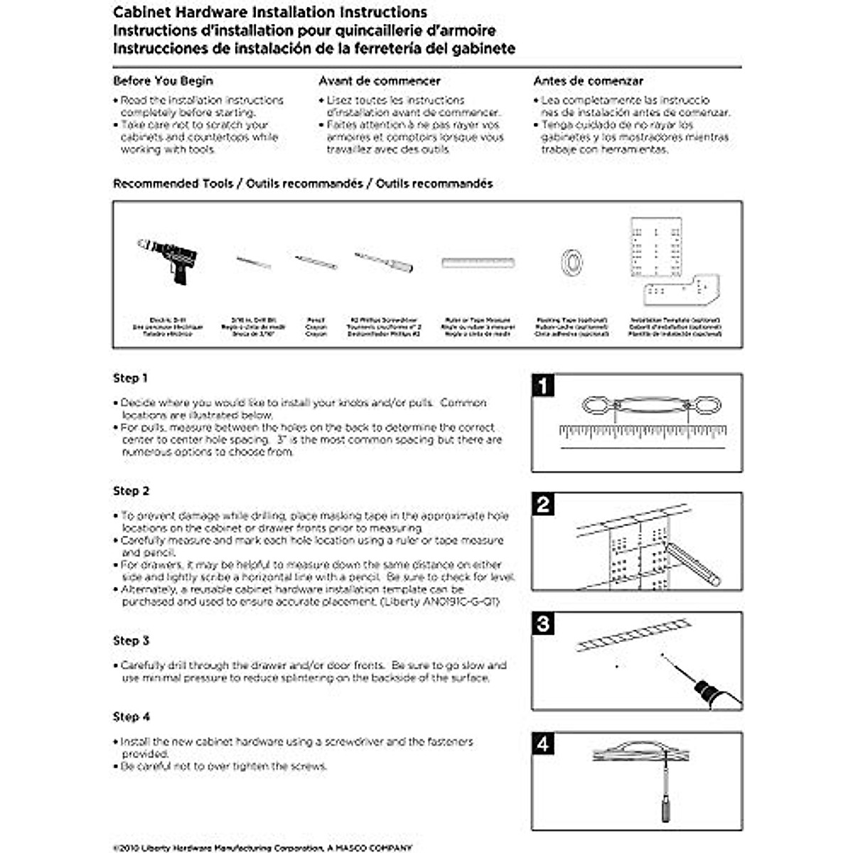 Liberty P20387-SN-C 32mm Square Cabinet Hardware Knob with Square Base