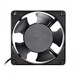 uxcell Cooling Fan 120mm x 120mm x 38mm DP200A AC 220-240V 0.14A Dual Ball Bearings