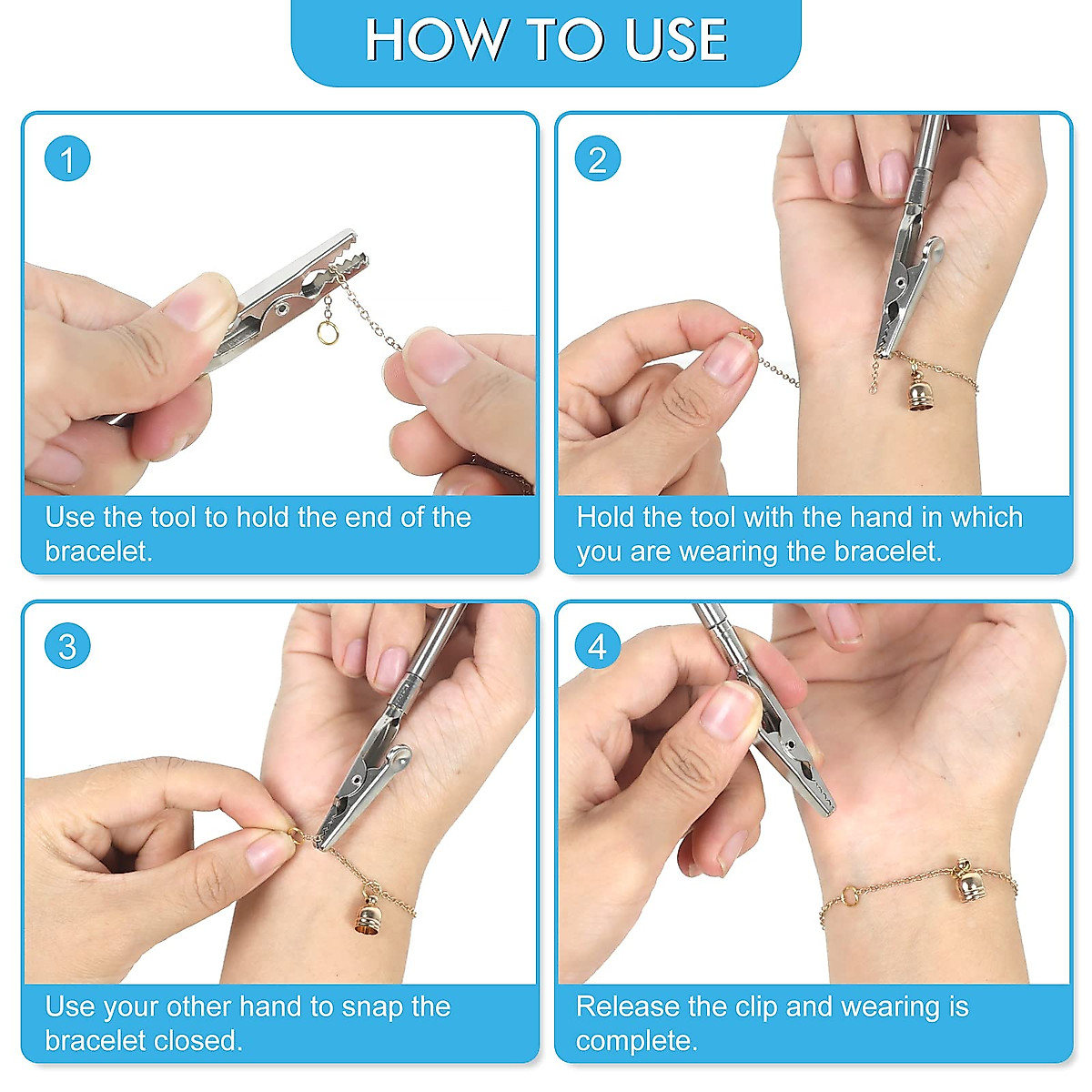 Jewelry Pliers, 16Pcs Jewelry Making Tools Kit, Micro Jewelry Pliers Set, Bracelet Tool Jewelry Helper, Tweezers Set, Mini Pliers for Jewelry Making Supplies DIY Crafting Beading Repairing