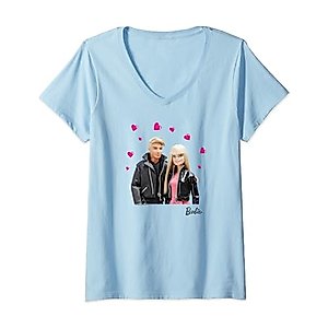Barbie Ken Taken V-Neck T-Shirt