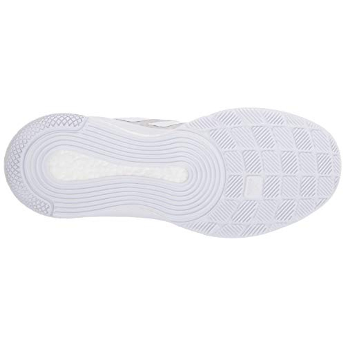 adidas Women's Crazyflight Mid Cross Trainer, White, 13 M US Big Kid