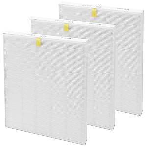 3 Pack C545 True HEPA Replacement Filter S Compatible with Winix C545, B151, P150, 9300 Air Purifier, Replaces Winix Filter S 1712-0096-00 and 2522-0058-00