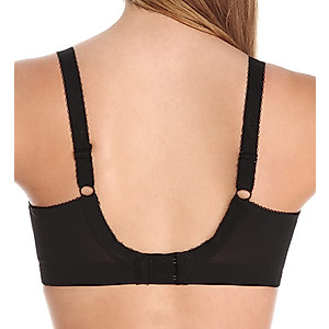 GODDESS Women's Plus Size Keira Wireless Soft Cup Bra, Black, 56C