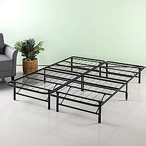 ZINUS SmartBase Tool-Free Assembly Mattress Foundation / 12 Inch Metal Platform Bed Frame / No Box Spring Needed / Sturdy Steel Frame / Underbed Storage, Full