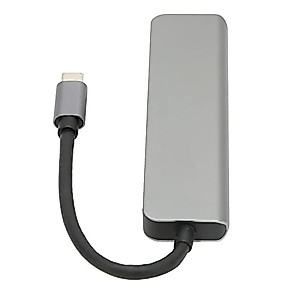 Usb C Dock, 5Gbps Aluminum Alloy PD Fast Charging USB C Hub USB3.0 Spee for Office for Keyboard for U Disk