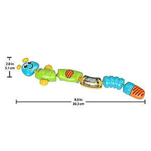 Fisher-Price Brilliant Basics Snap-Lock Caterpillar