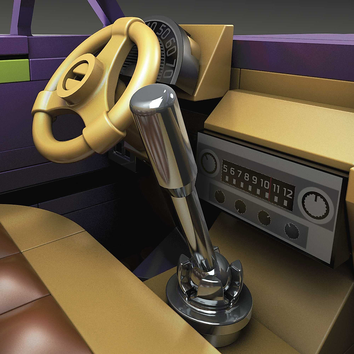 Mega Construx Hot Wheels Purple Passion Construction Set, Building Toys for Kids